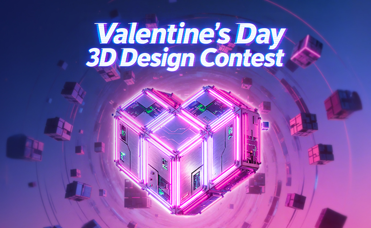 Valentine's Day 3D Design Contest