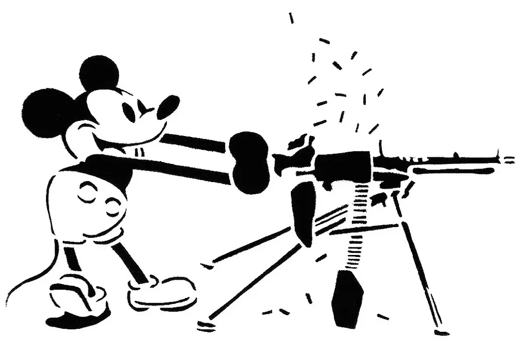 Free Board Games & Card Games STL Download - Mickey Mouse stencil 4by ...