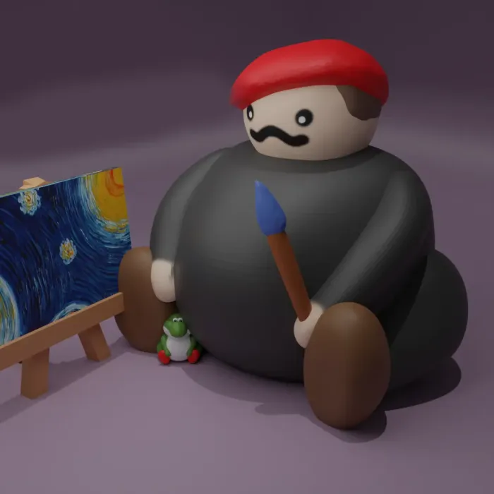 Exclusive 3D Prints | Artist Chonk - MEME - CREALITY CLOUD EXCLUSIVE ...