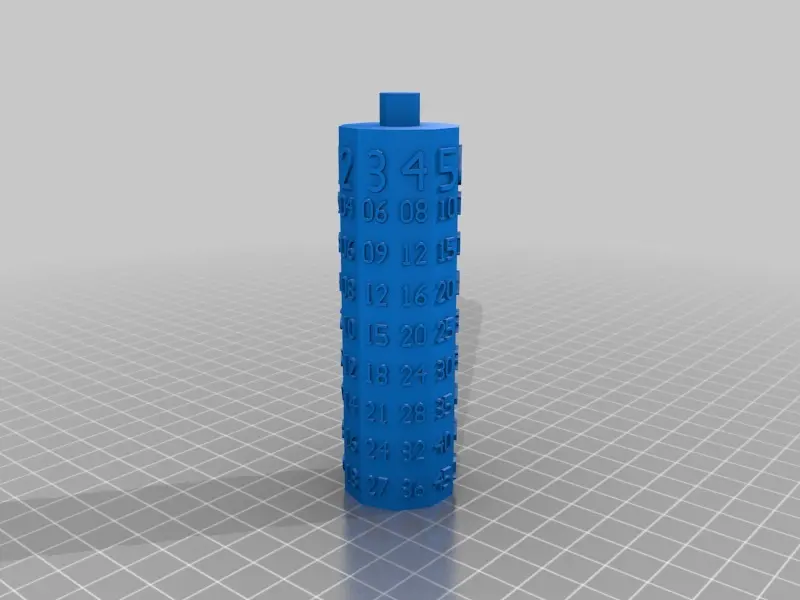 Free Stationery & Learning Tools STL Download - Compact Multiplication ...