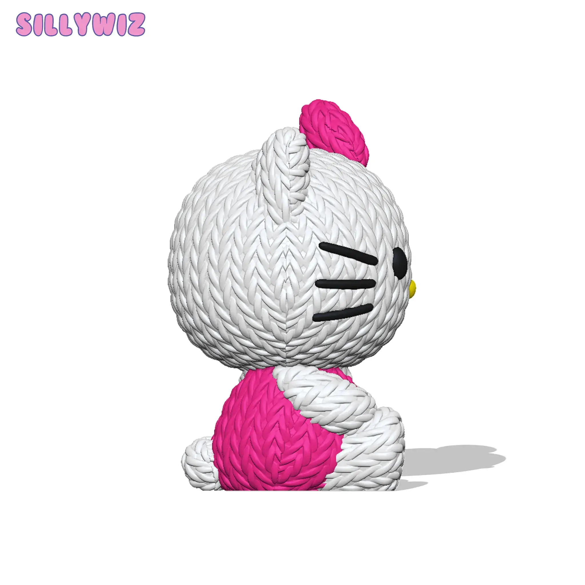 Characters & Creatures STL Download - Hello Kitty - Knitted - Crochetby ...