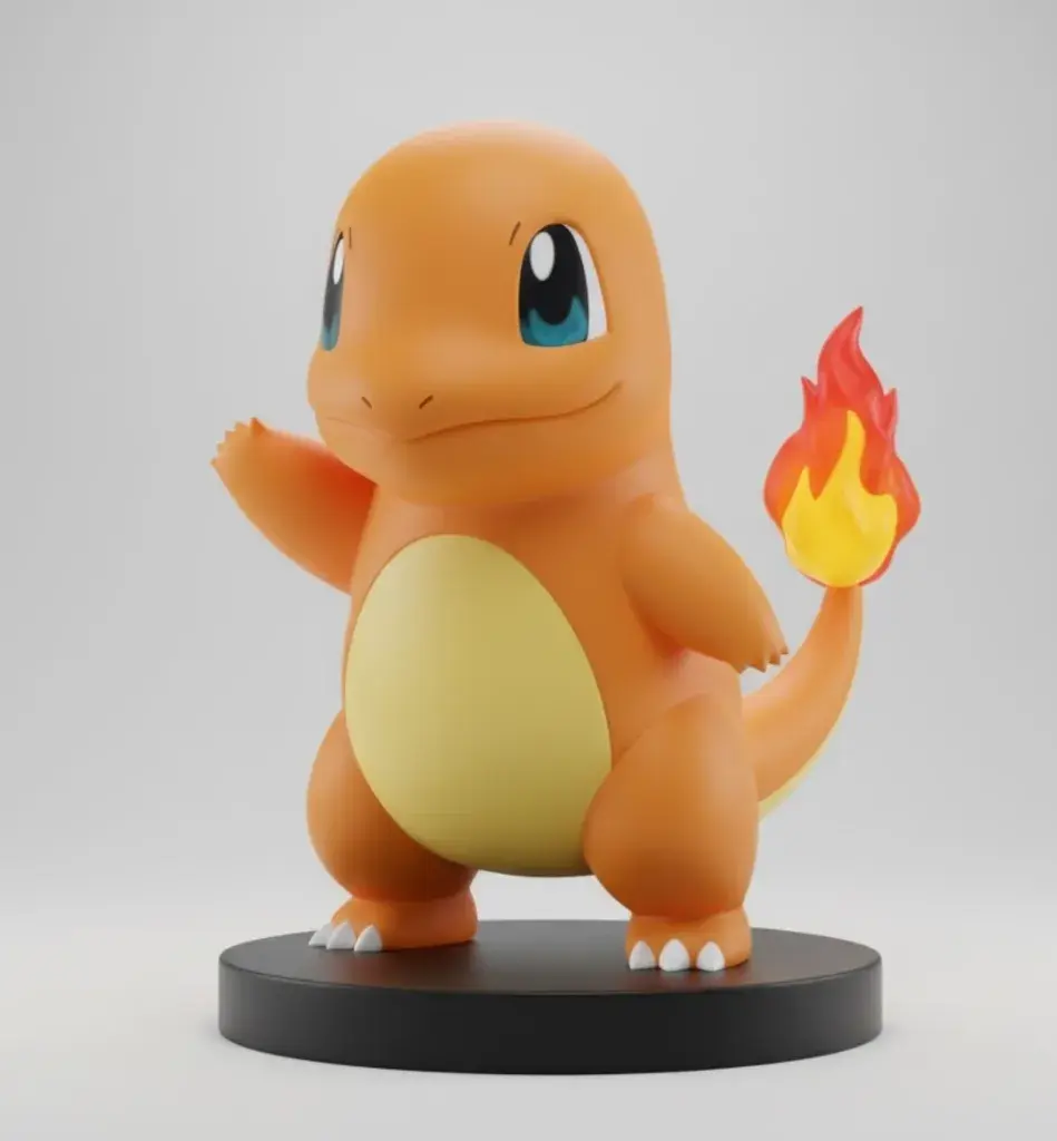 3D Printer Files | 3MF File | Charmander | Creality Cloud