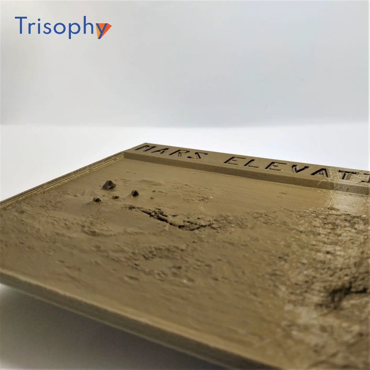 Other STL Download - MARS ELEVATION MAPby Trisophy