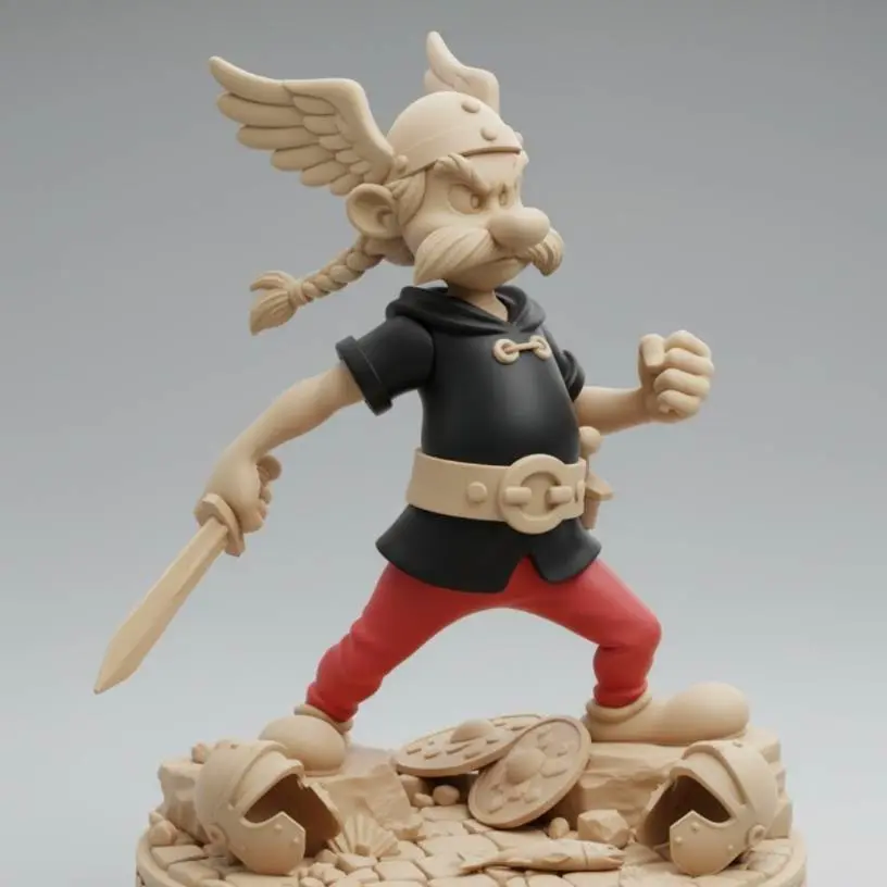 3D Printer Files | 3MF File | Asterix | Creality Cloud