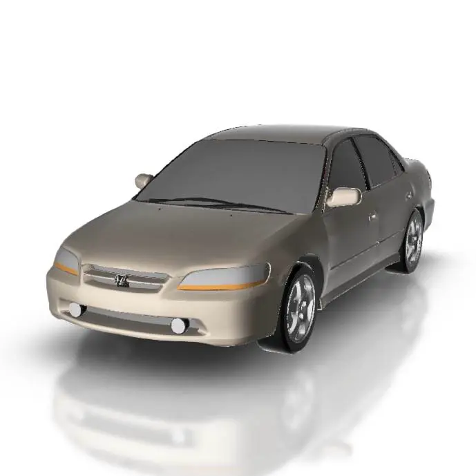 Vehicles & Machinery STL Download - Honda Accord EX 1998by 3DCARSALON