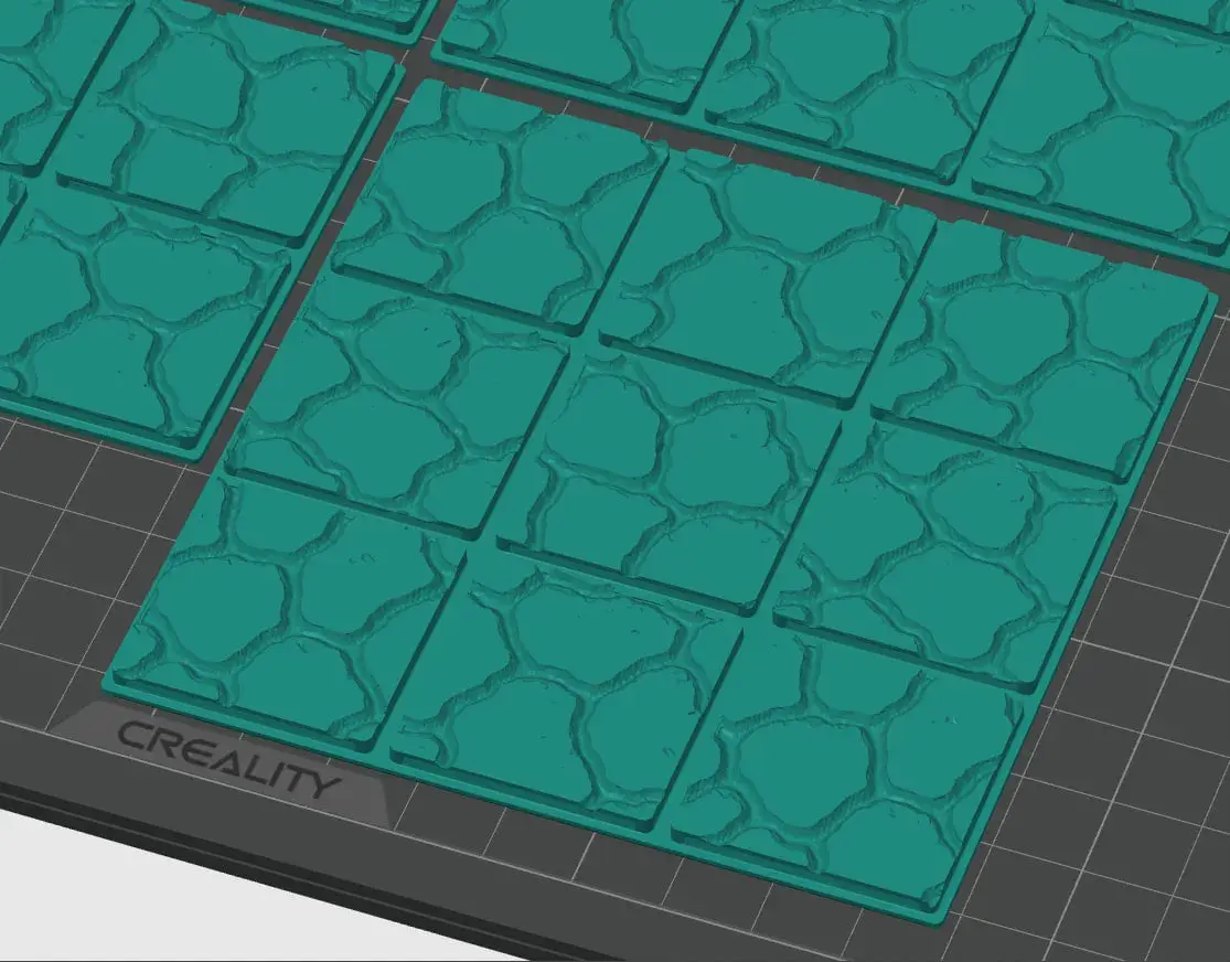 Props & Terrain STL Download - Lava FUN tiles terrain set - 1¼ inch ...