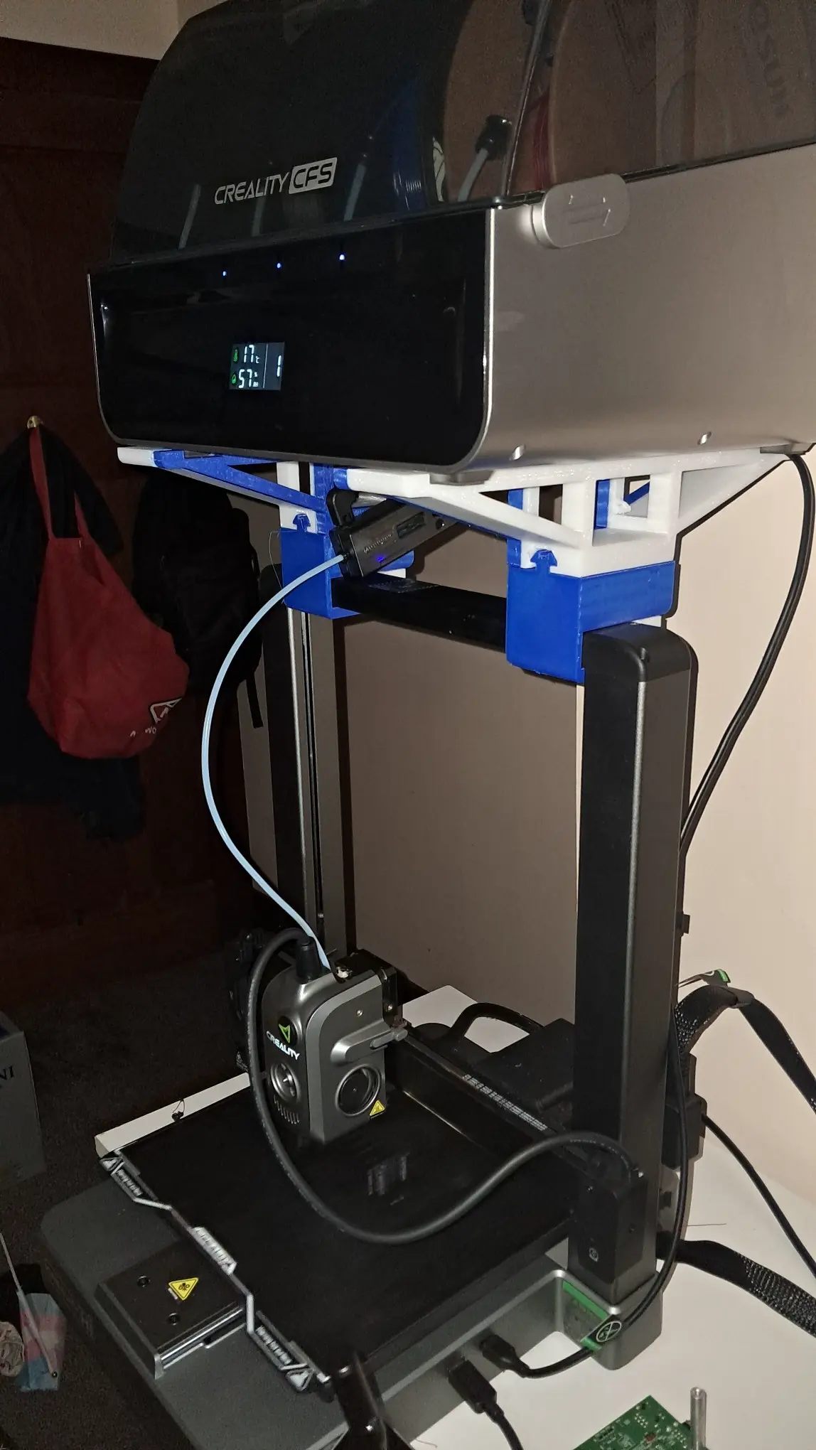 3D Printer Accessories STL Download - CrealityHI CFS Mountby X3mond