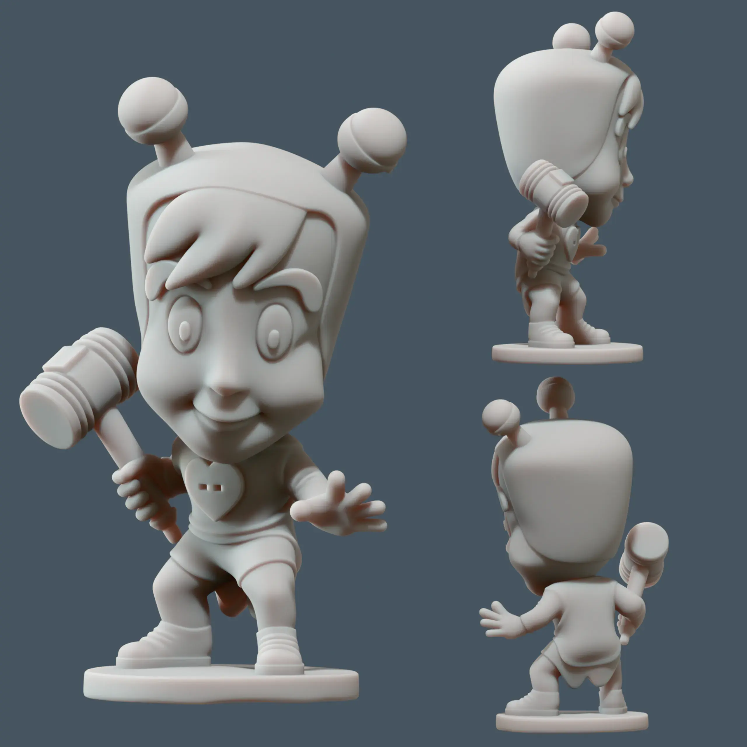 3D Printer Files | 3MF File | Chapulin Colorado Fan Art | Creality Cloud