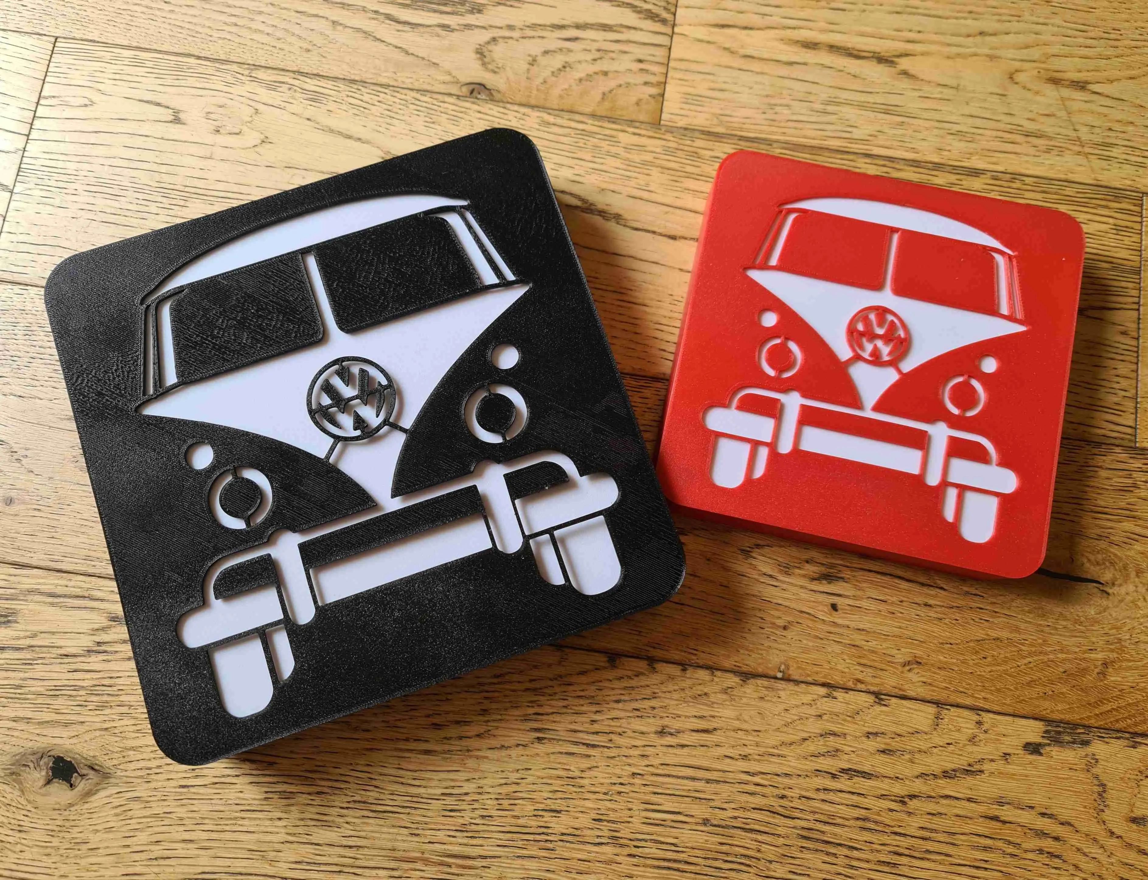 Home Decorations & Ornaments STL Download - VW T2 Split Screen ...
