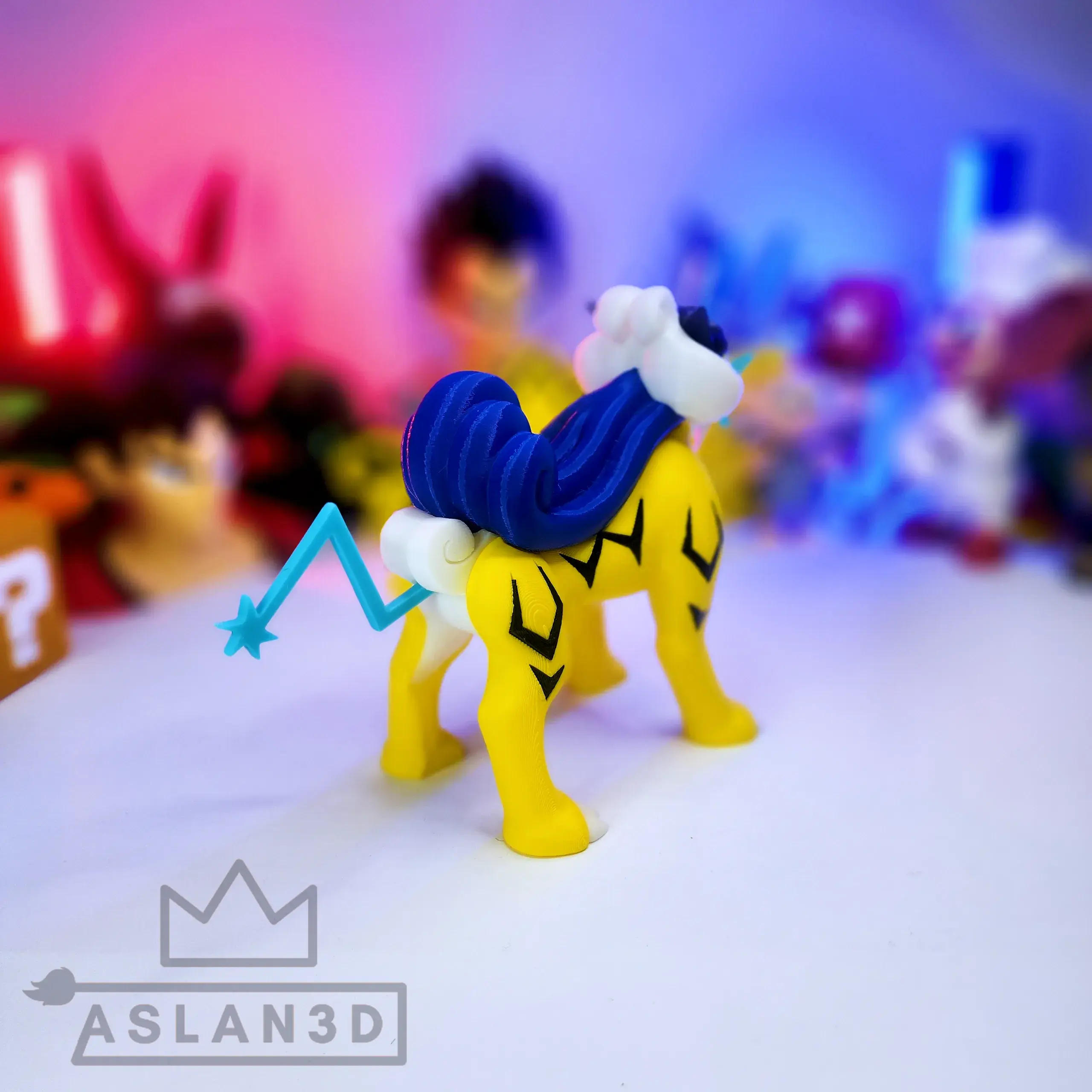 Digital Art STL Download - Raikou By Colorsby Aslan3D