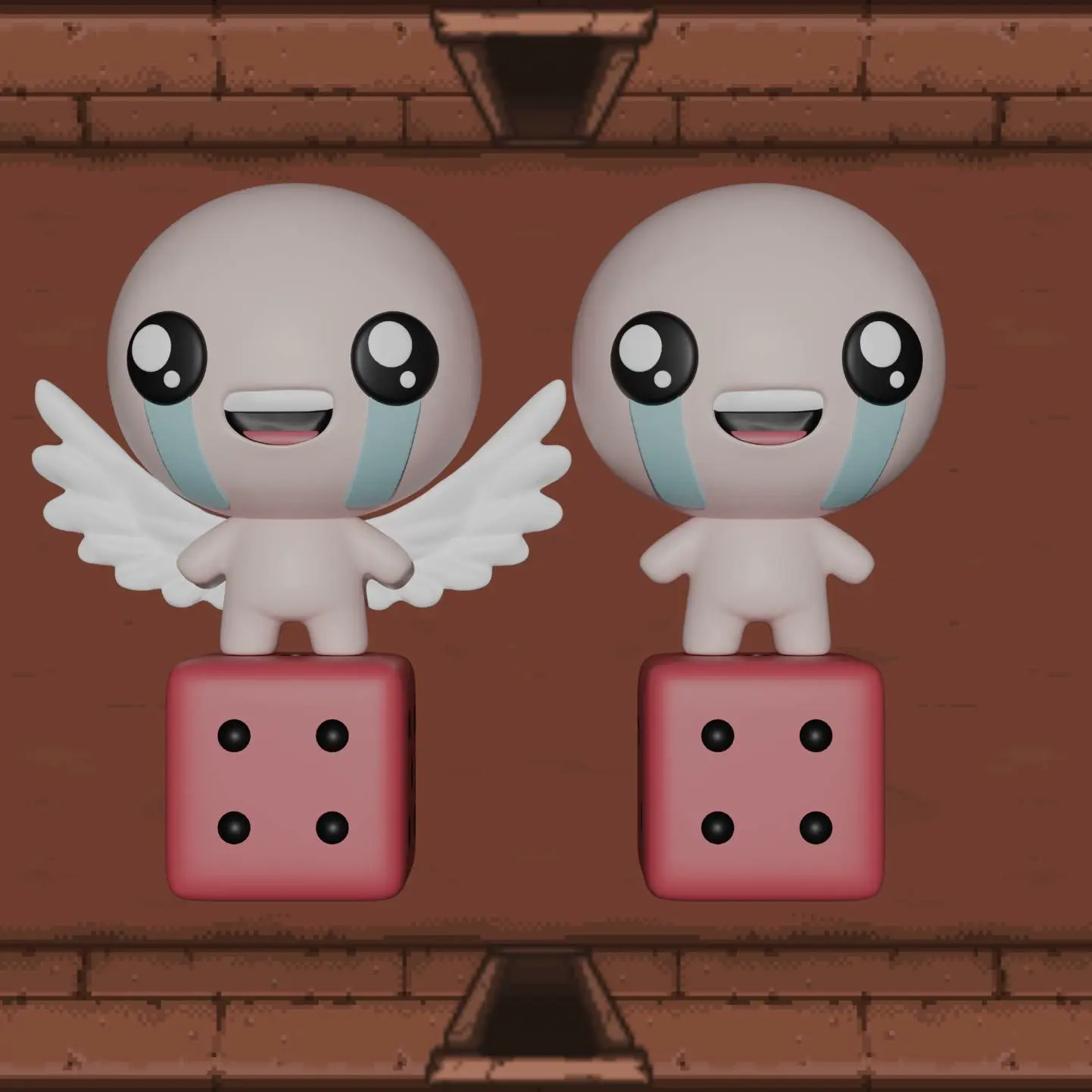 Characters & Creatures STL Download - The Binding Of Isaac - FIgure Of ...