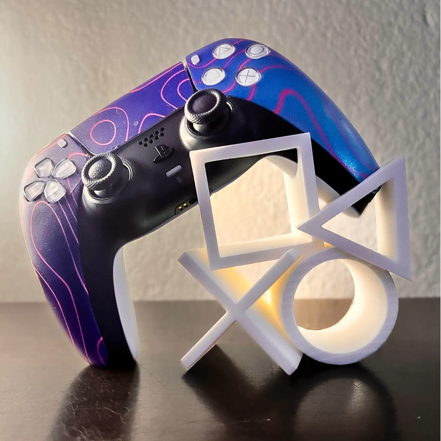 3D Printer Files | 3MF File | PS 5 Symbol Controller Stand | Creality Cloud
