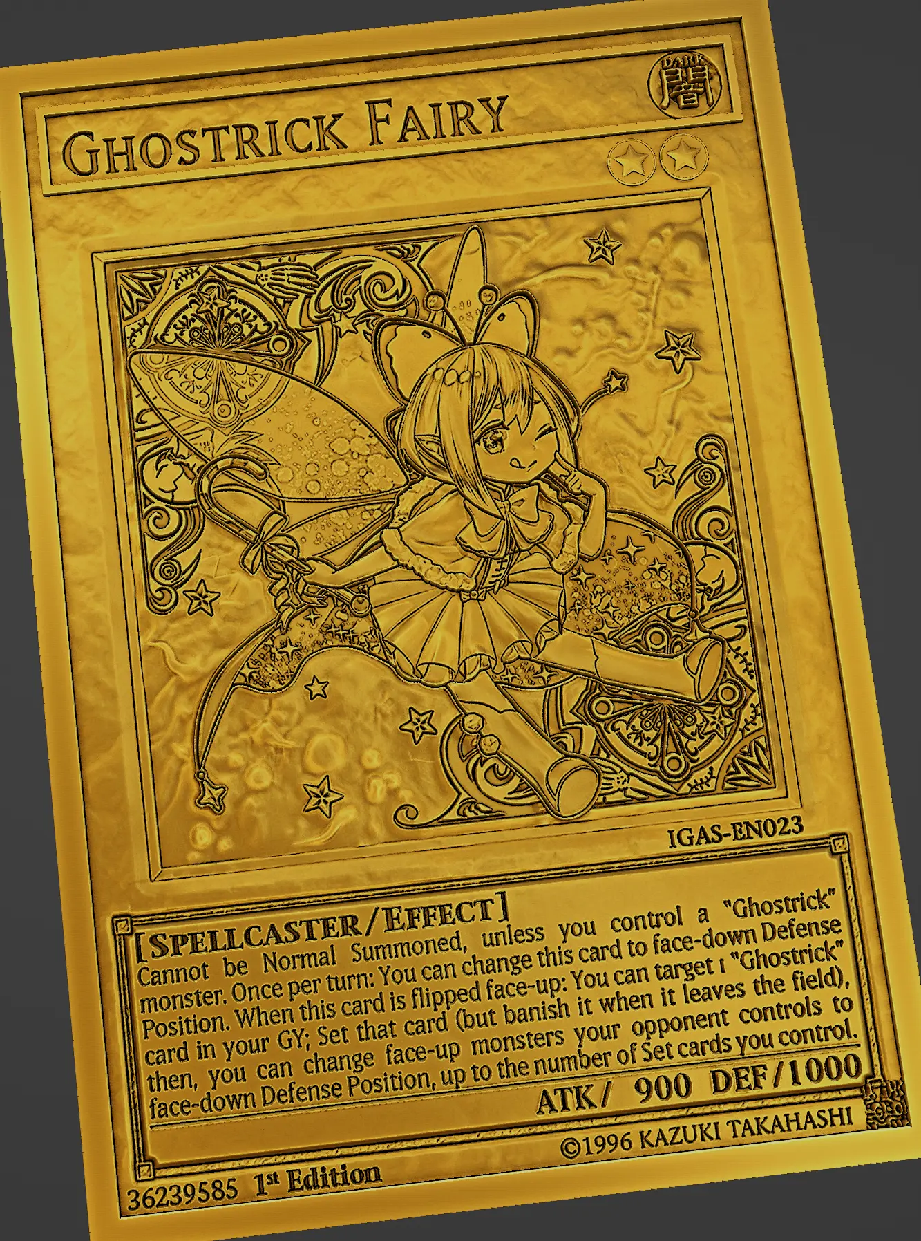 Other STL Download - GHOSTRICK FAIRY - YUGIOHby Wsonuchiha3D