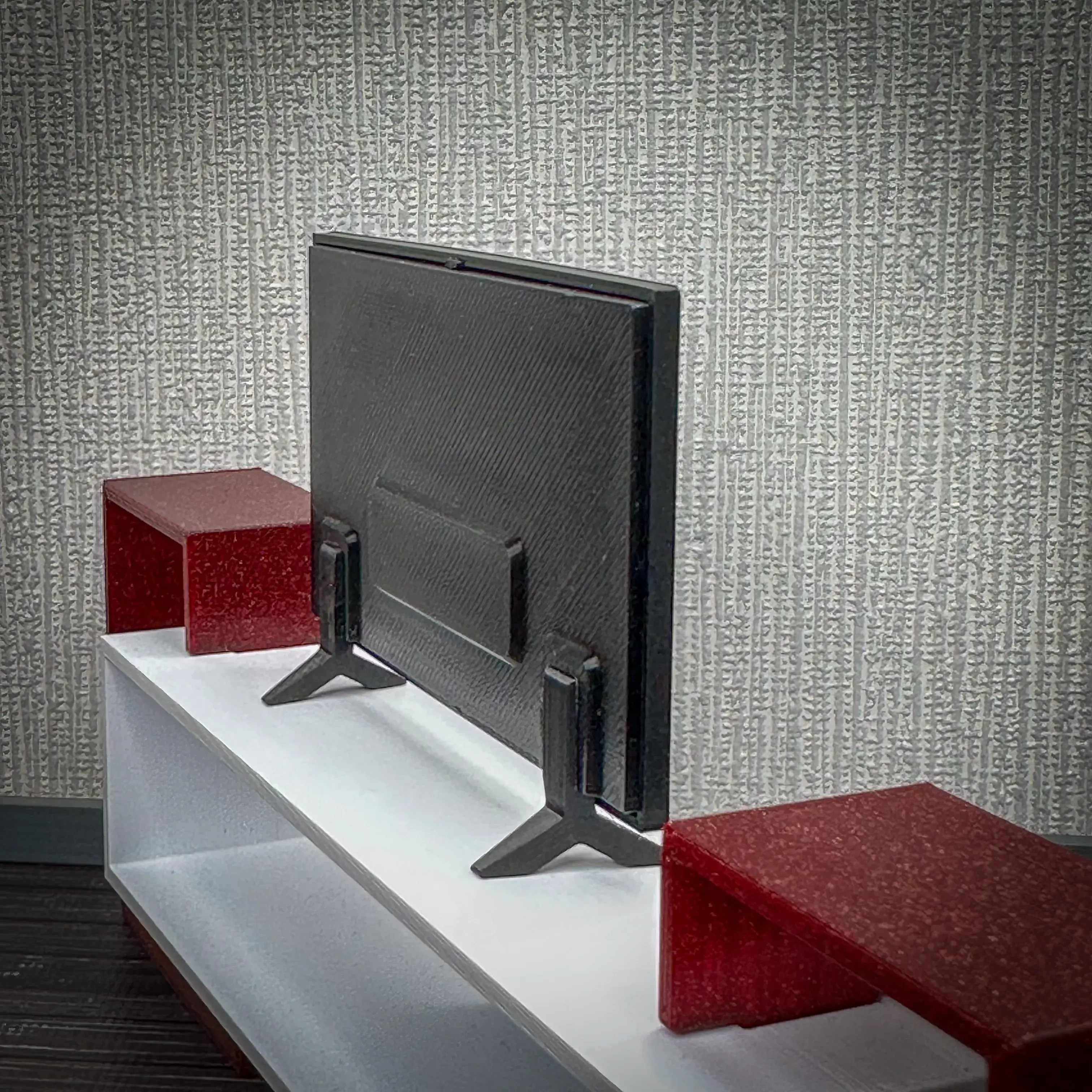 Miniature Games & Accessories STL Descarga - Miniature Flat Screen TV ...
