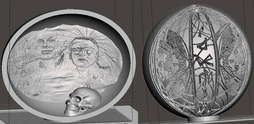 Free Digital Art STL Download - Stargate Displayby SMT_M 🦊