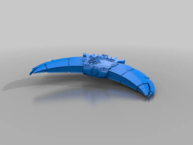 Free Other STL Download - bfg necron tomb fleet mesh dumpby SMT_M 🦊