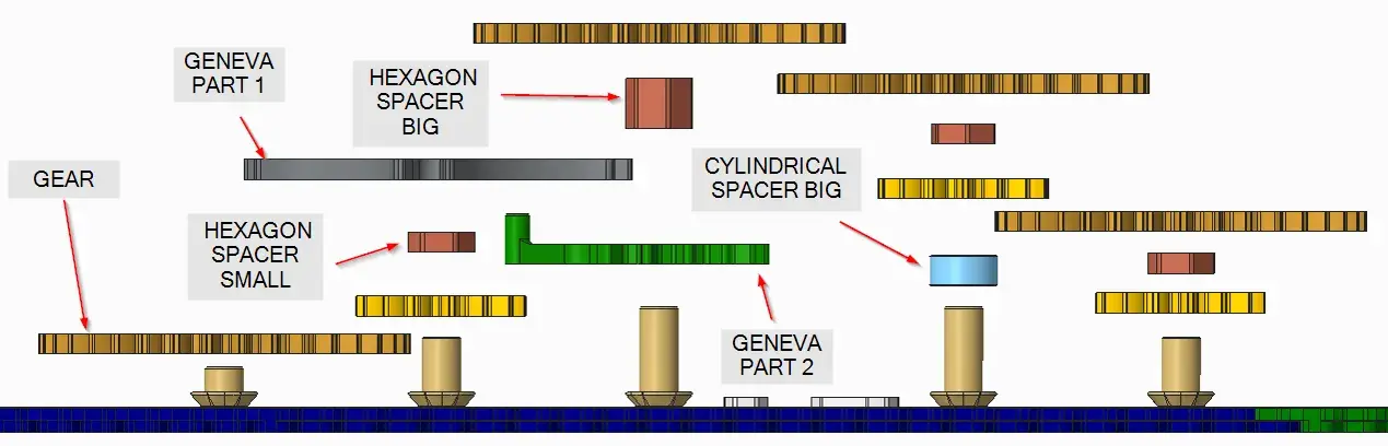 Stationery & Learning Tools STL Download - Modular gear/mechanism ...