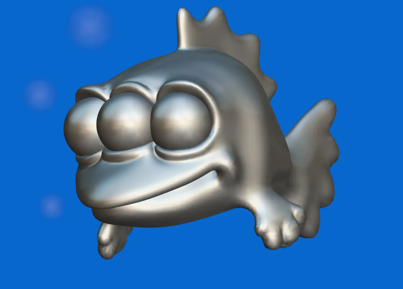 Characters & Creatures STL Download - Blinky - The Simpsonsby Deleted ...