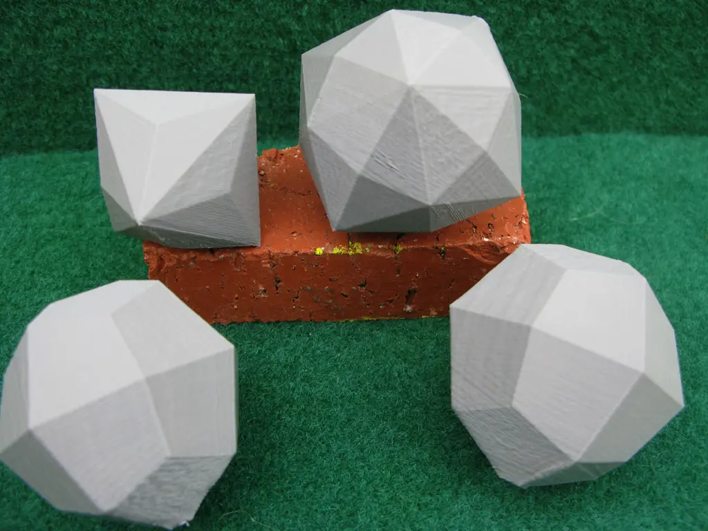 Free Digital Art STL Download - Variations on the Hexakisoctahedronby ...