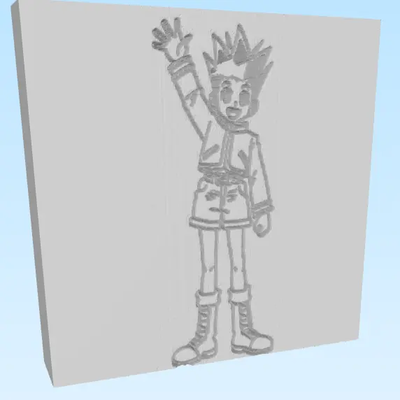 Free Other STL Download - Gon Hunter x hunterby GOLDFARMER3d⚡👺