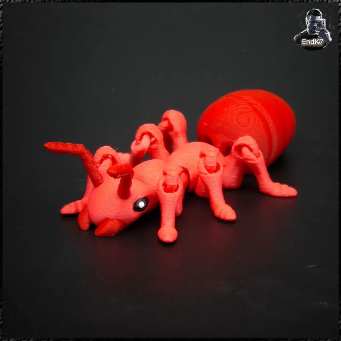 Other STL Download - Articulated Ant - Print in Place - Keychain ...