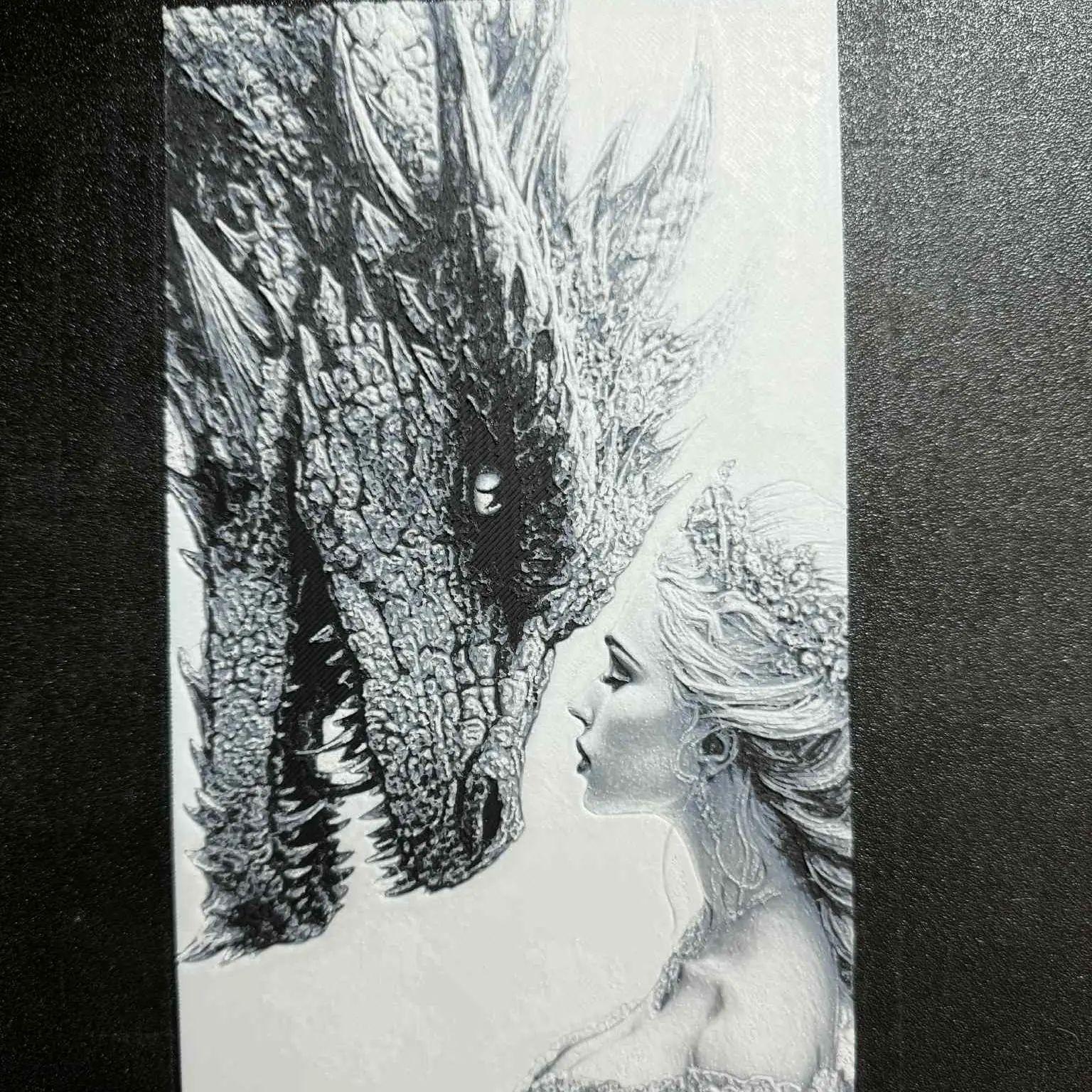 3D Druck Dateien | 3MF Datei | Dragon Queen Hueforge | Creality Cloud