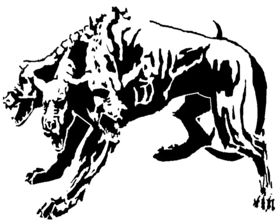 Free Digital Art STL Download - Cerberus stencilby SMT_M 🦊