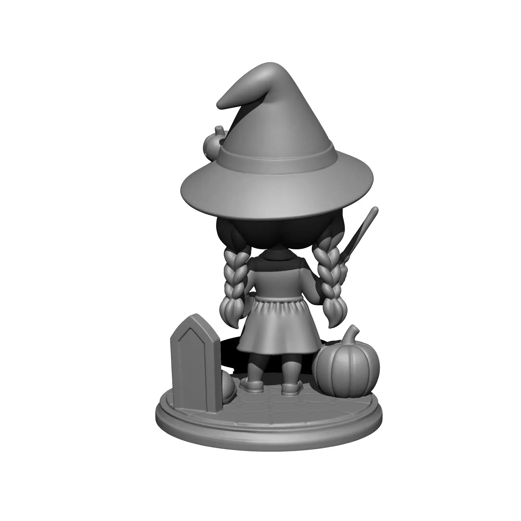 Characters & Creatures STL Download - Wednesday Addams (The Addams ...