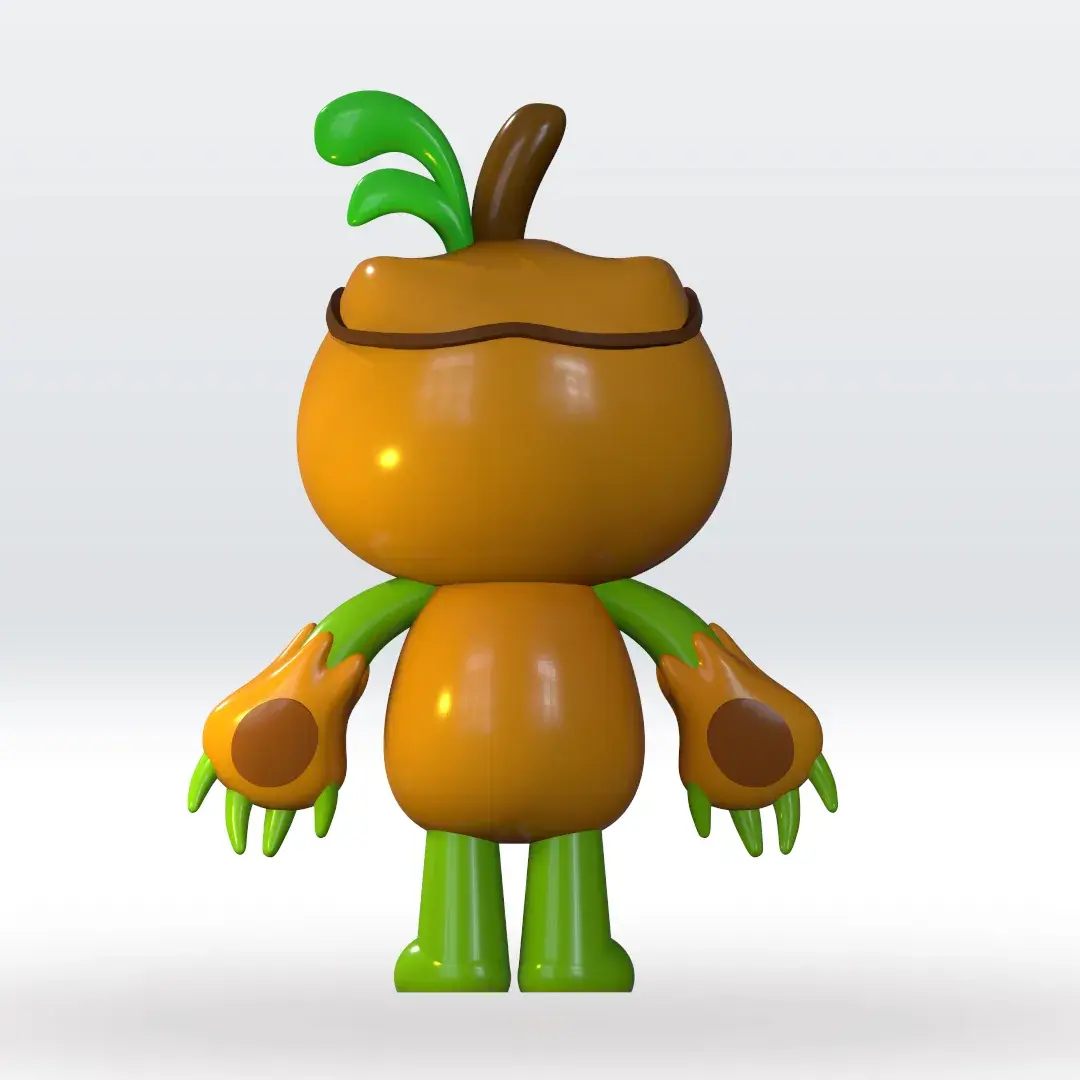 Characters & Creatures STL Descarga - Gourdy Dandy's World STL file 3D ...