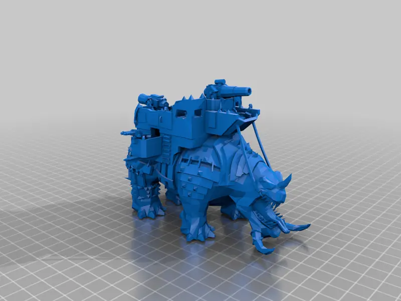 Free Miniature Games & Accessories STL Download - small ork dumpby SMT_M 🦊