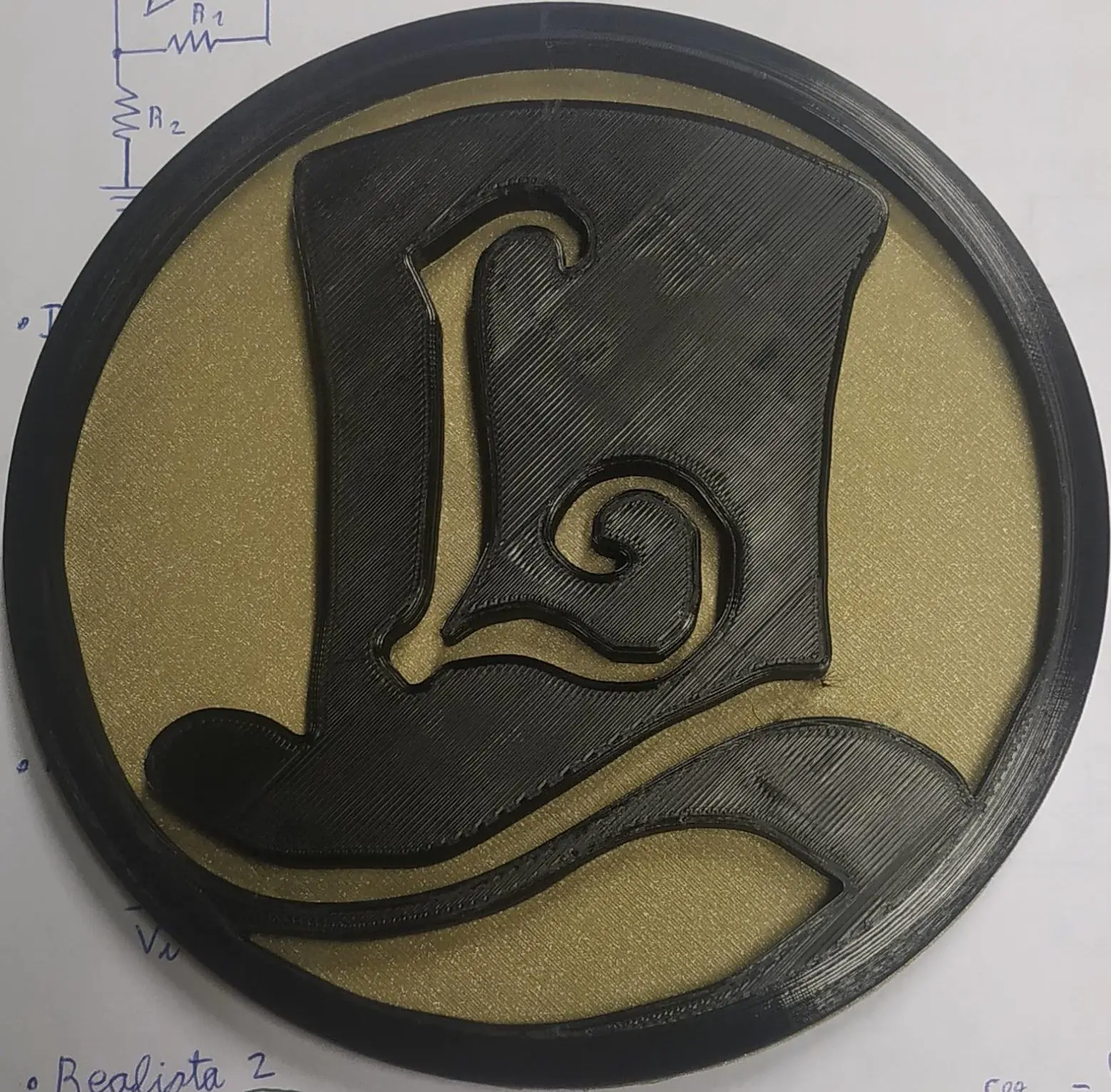 Badges & Coins STL Download - Medallion of Professor Layton's logoby ...