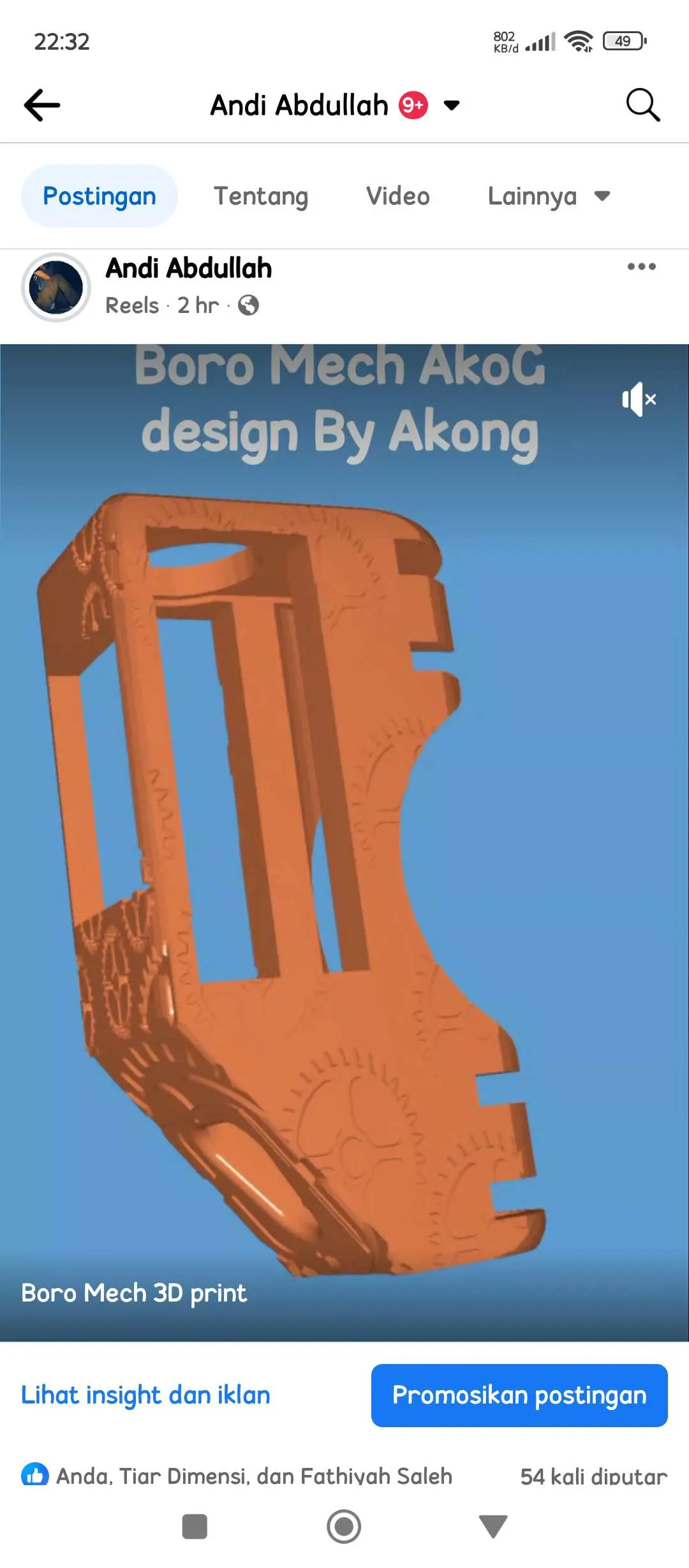 Test Models STL Download - BORO MECH GOR,,FILLAMENT ABS or resinby andhyc