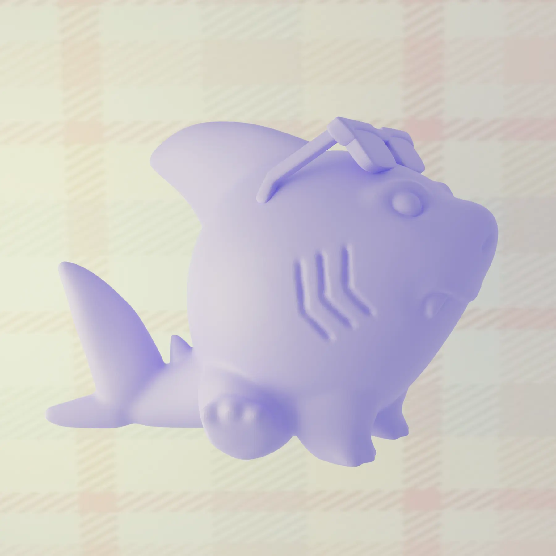 3D Printer Files | 3MF File | CHIBI SHARK | Creality Cloud