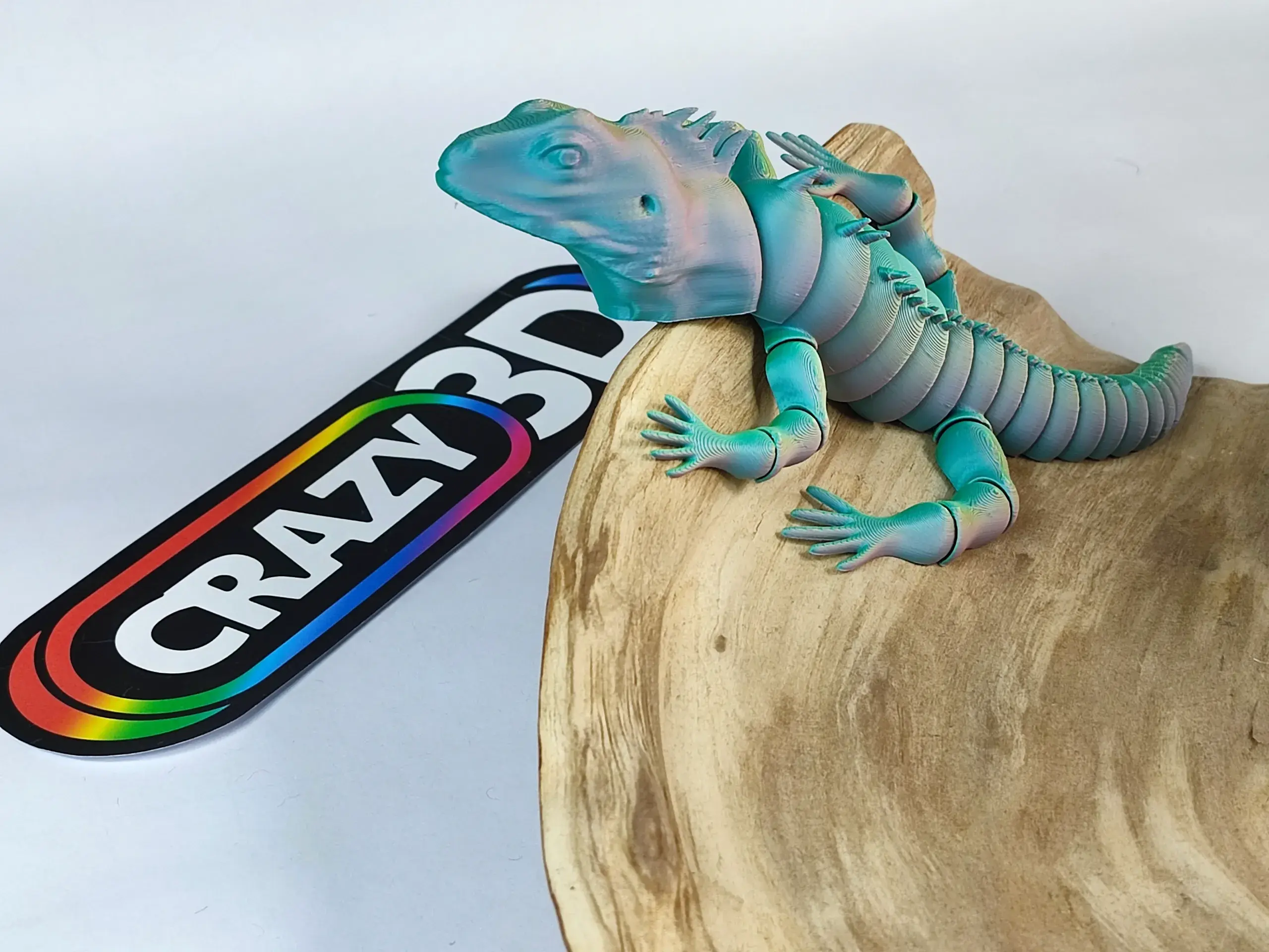 Other STL Download - Ultra articulated indian Water Dragon (Lizard)by ...