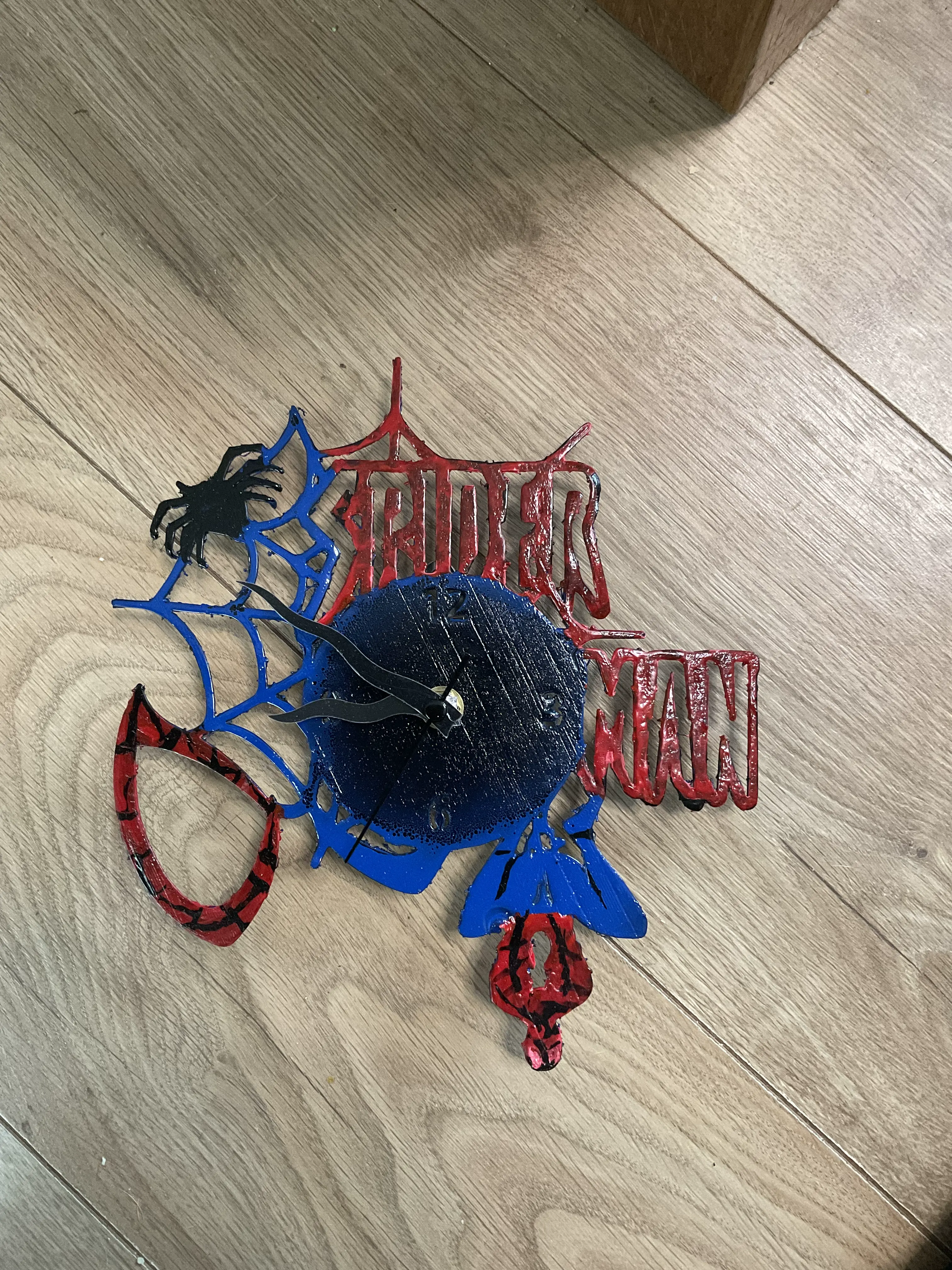 3D Printer Files | 3MF File | Spider-Man clock | Creality Cloud