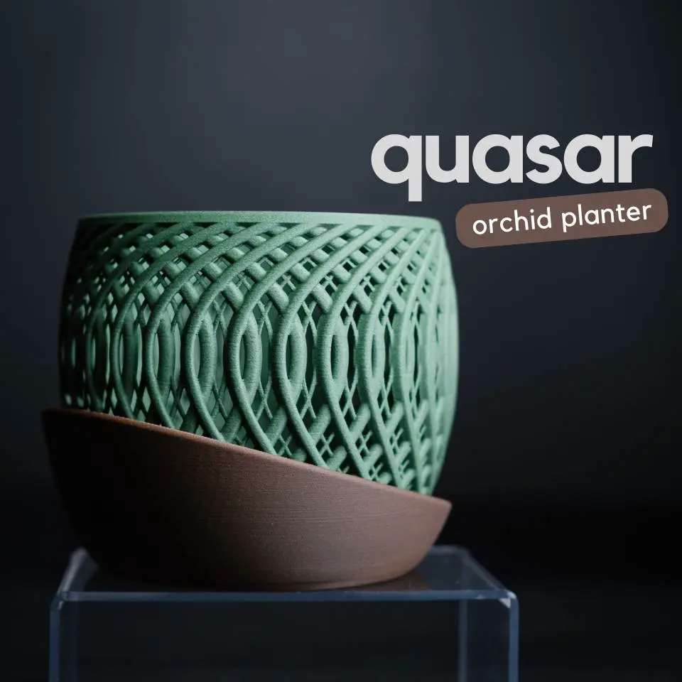 3D Printer Files | 3MF File | quasar · planter | Creality Cloud