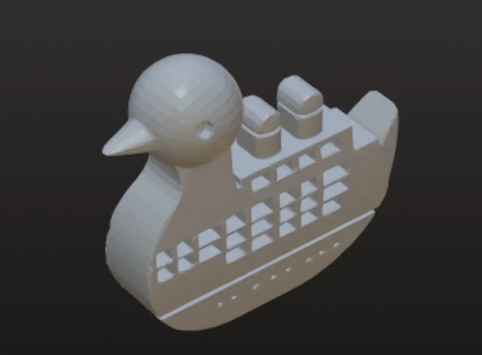 Other STL Download - Duck ship body by Animalia 3D