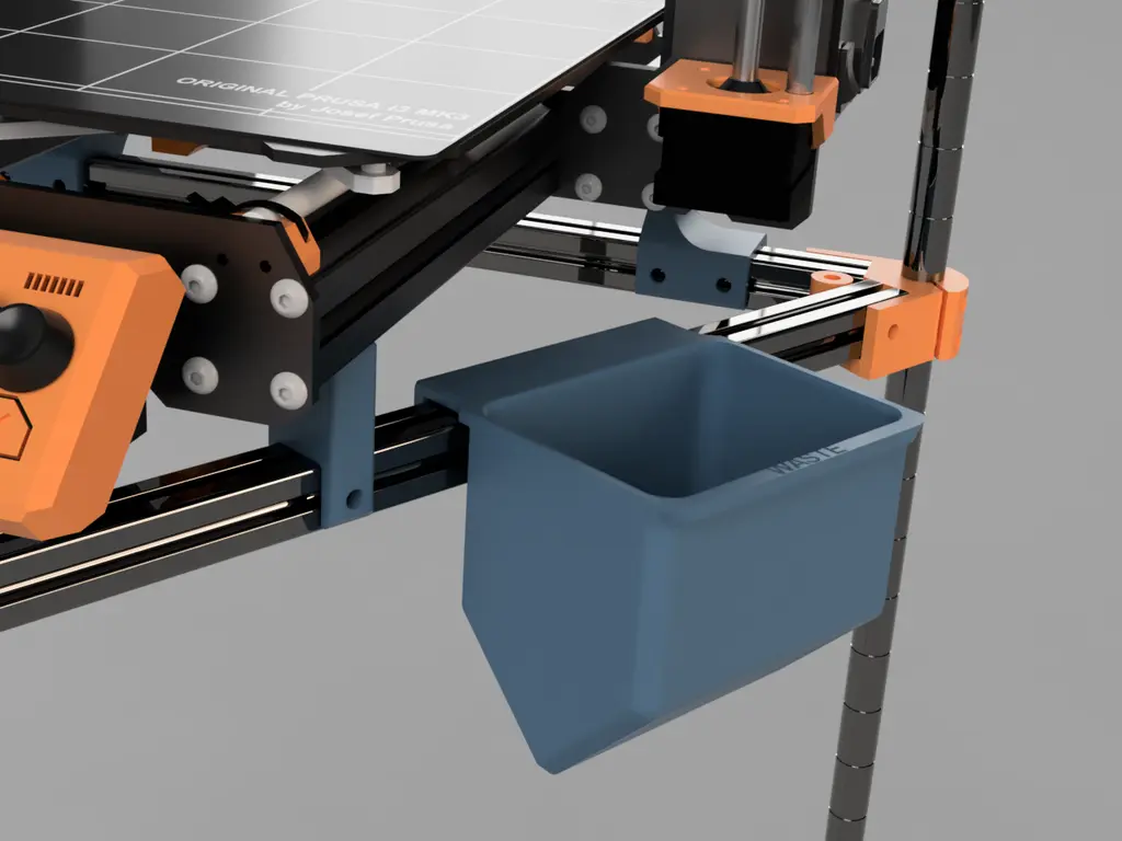 3D Printer Files | 3MF File | Hanging Waste Bin | Creality Cloud
