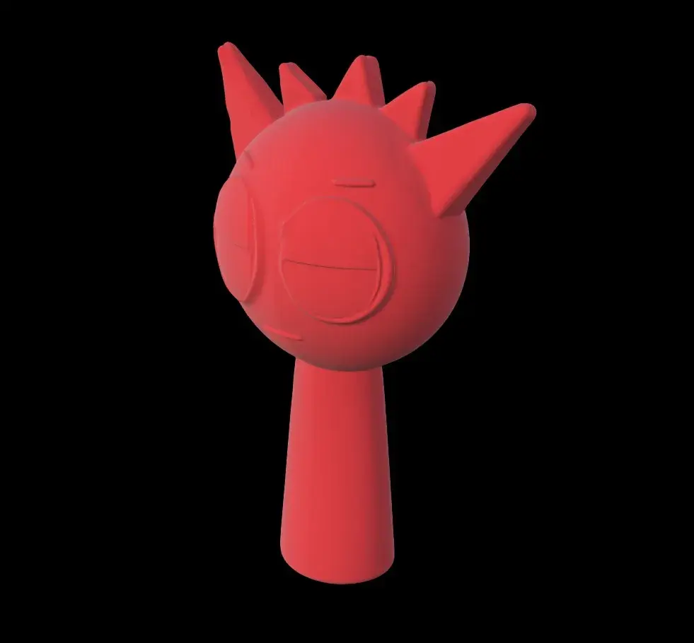 3D Printer Files | 3MF File | Sprunky Red Raddy | Creality Cloud