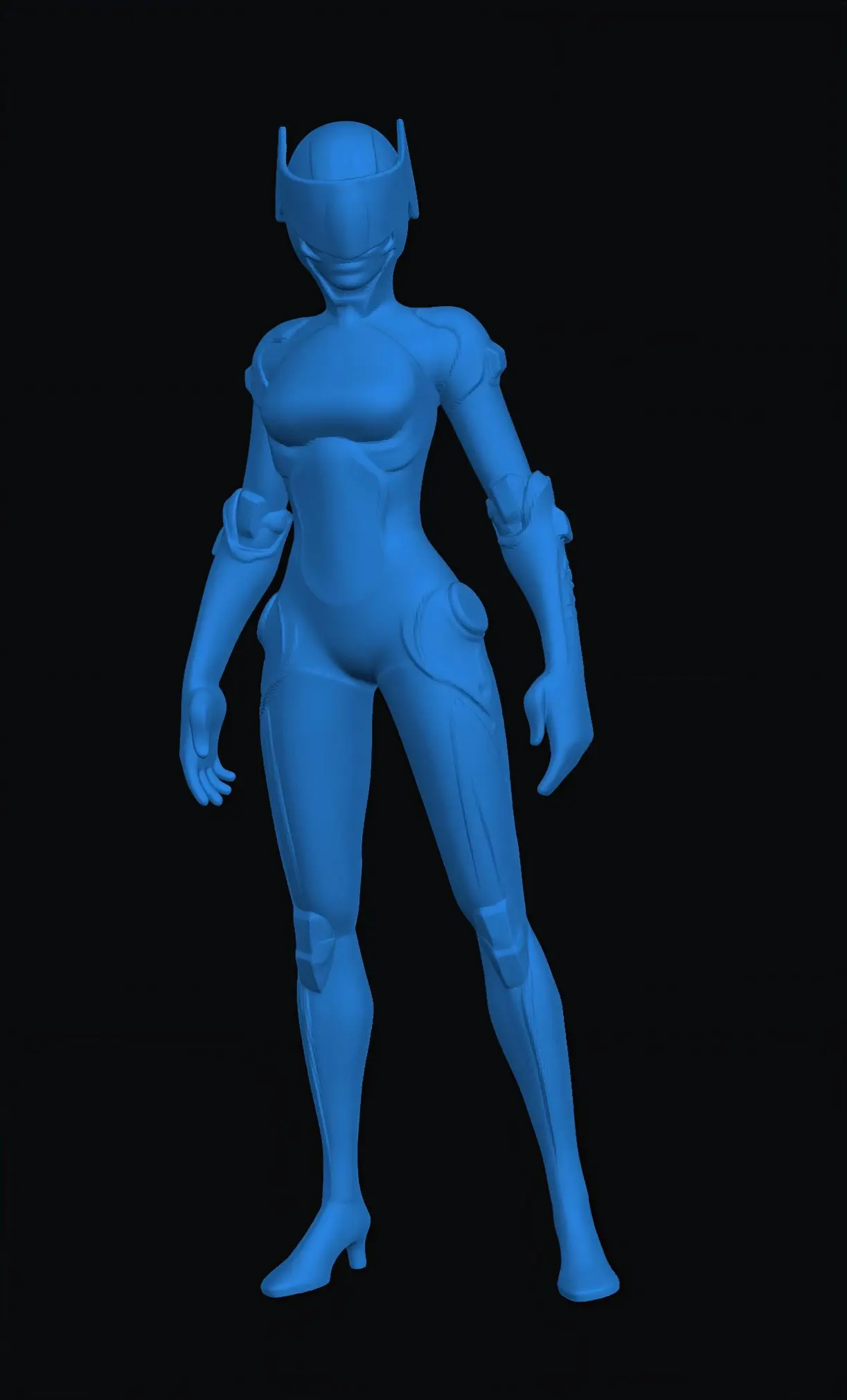 Characters & Creatures STL Download - Brute GunneR by TiaanSteynTss