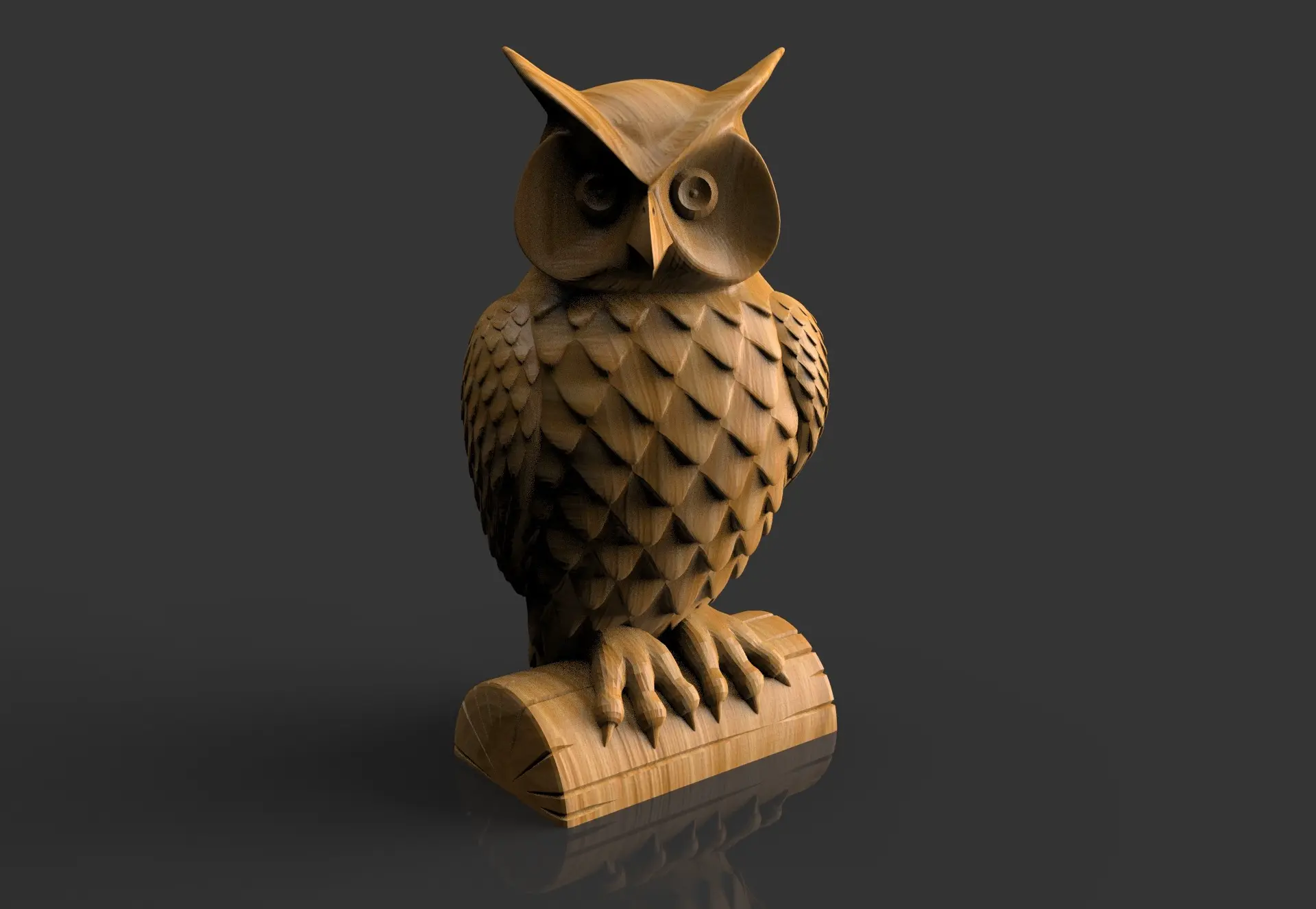 Sculptures & Artworks STL Download - 4 different models Owlby Ha333aP