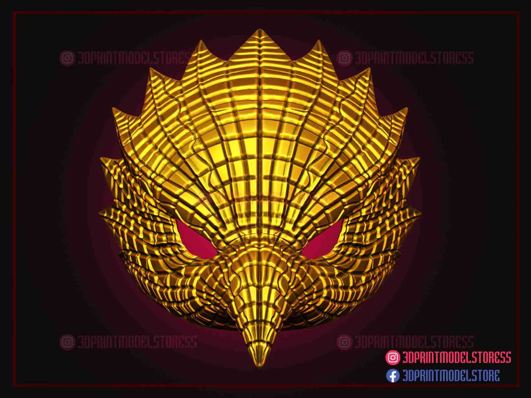 Cosplay STL Download - Squid Game Mask - Eagle Vip Mask for Cosplay ...