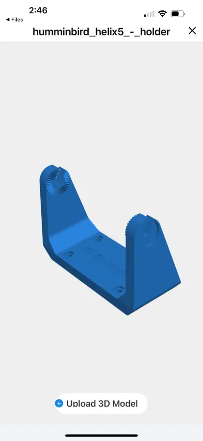 3D Printer Files | 3MF File | Hummingbird holder | Creality Cloud