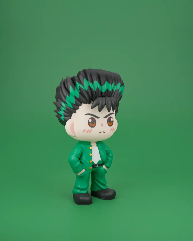 Characters & Creatures STL Download - YUSUKE URAMESHI CHIBIby CloudySweety