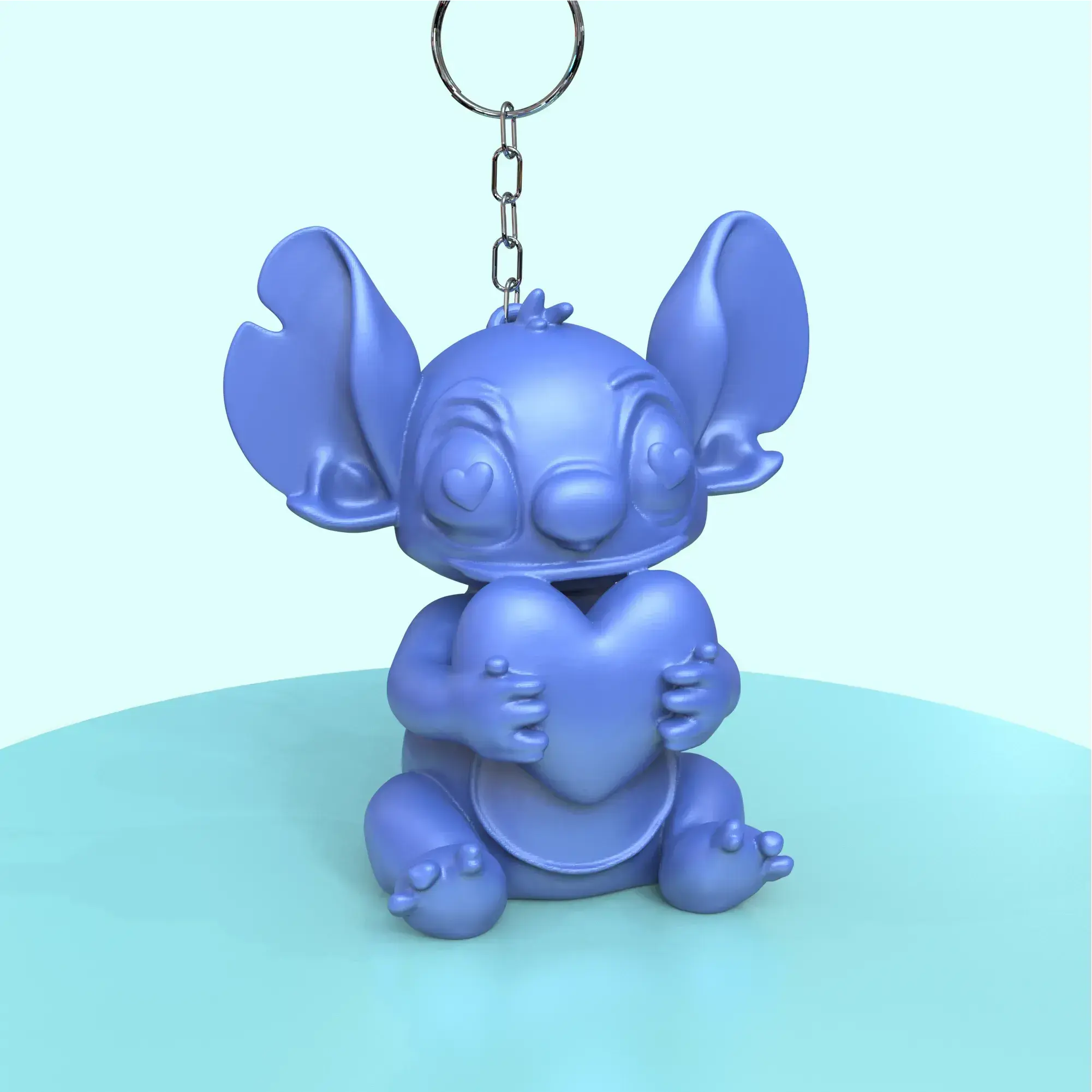 3D Printer Files | 3MF File | Stitch Keychain | Creality Cloud