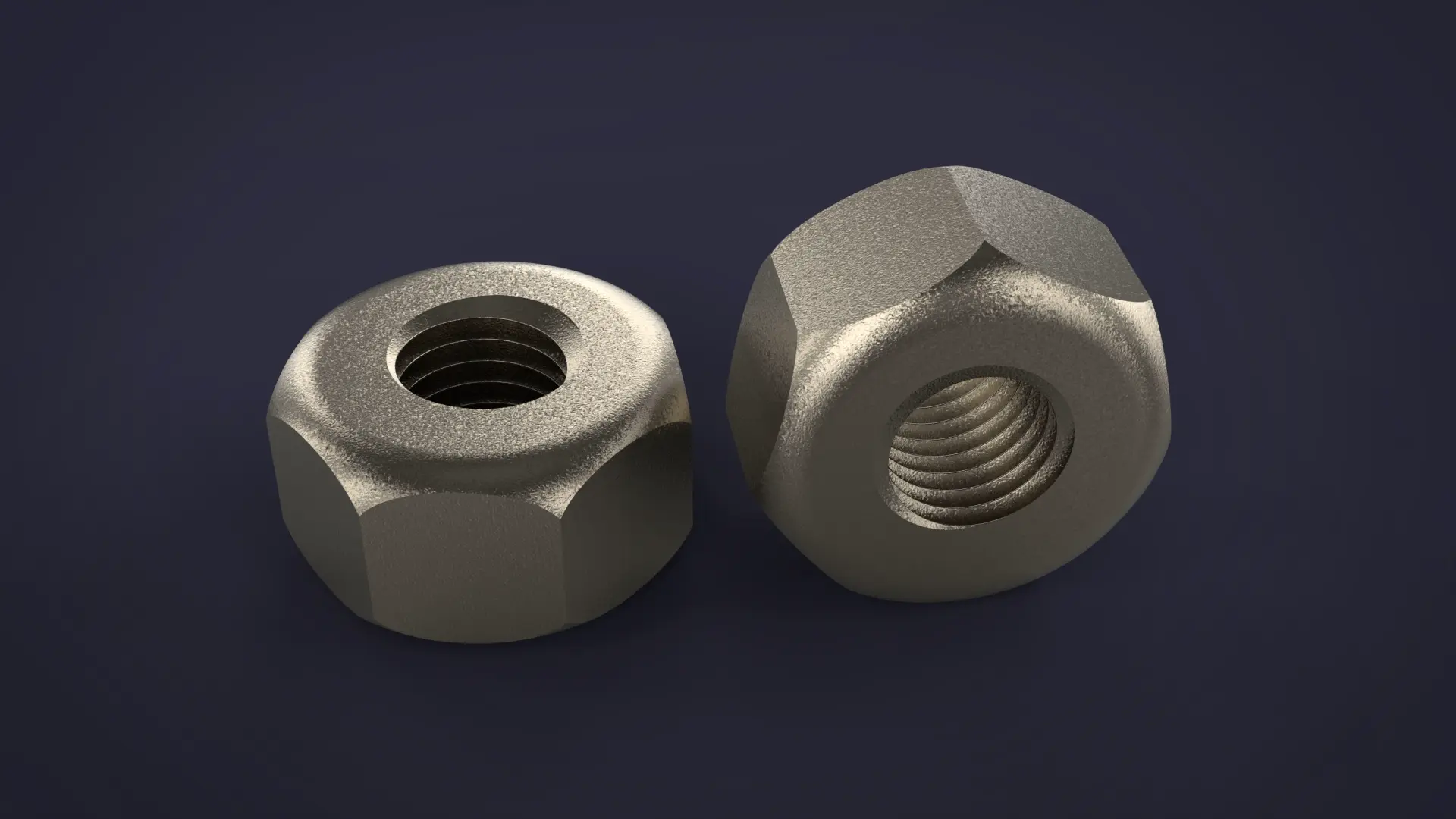 Tools & Spare Parts STL Download - Hexagonal Nutby Furqan03