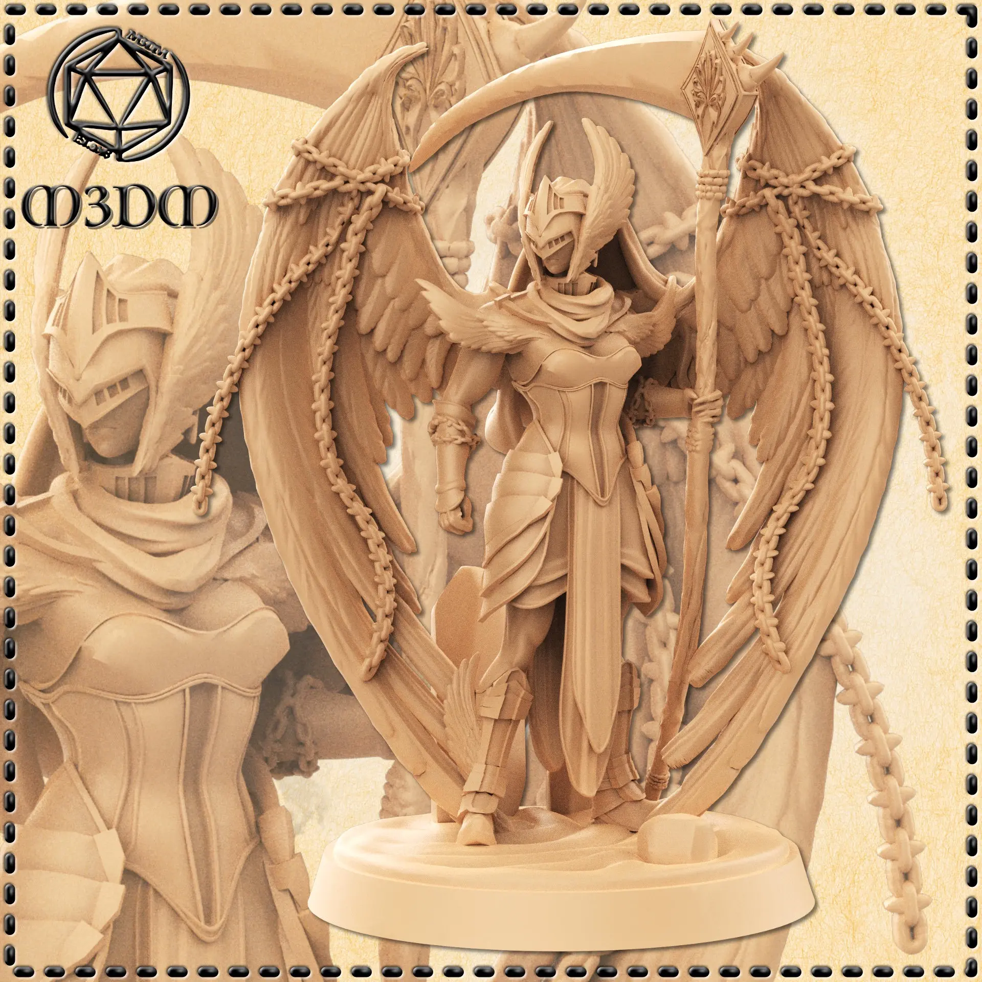 Other STL Download - Fallen Valkyrie (Casual)by M3DM