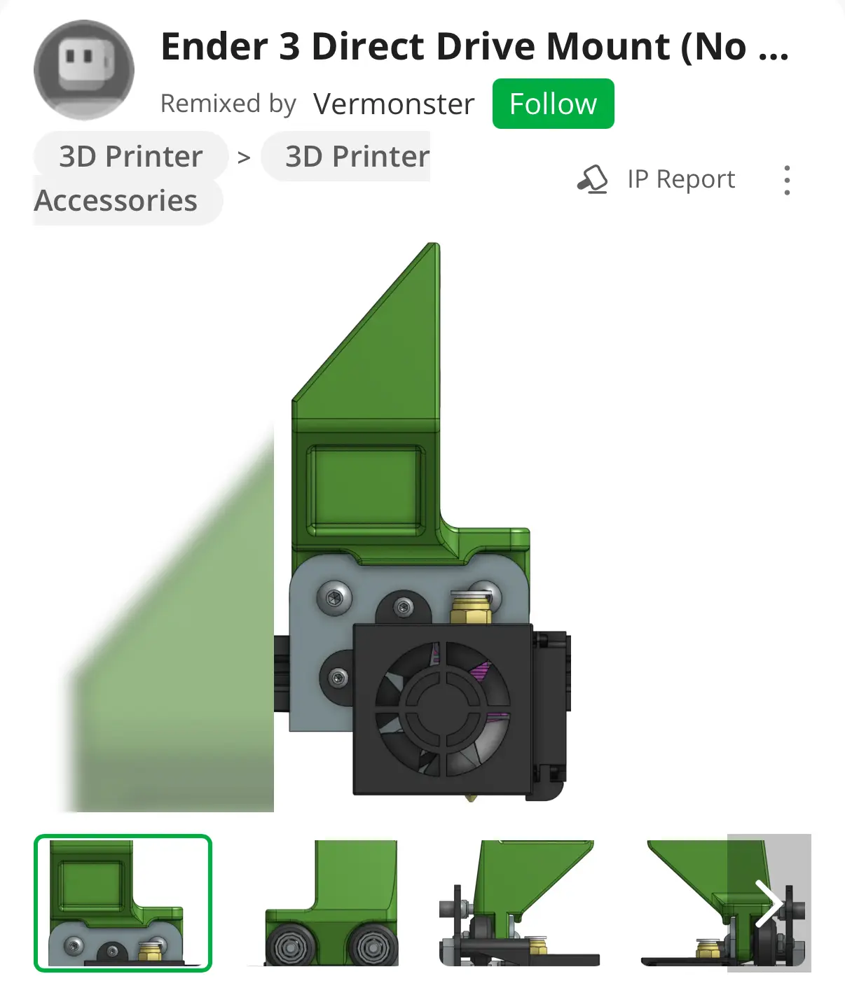 Free Other STL Download - Ender 3 No Hardware Filament Direct Drive ...