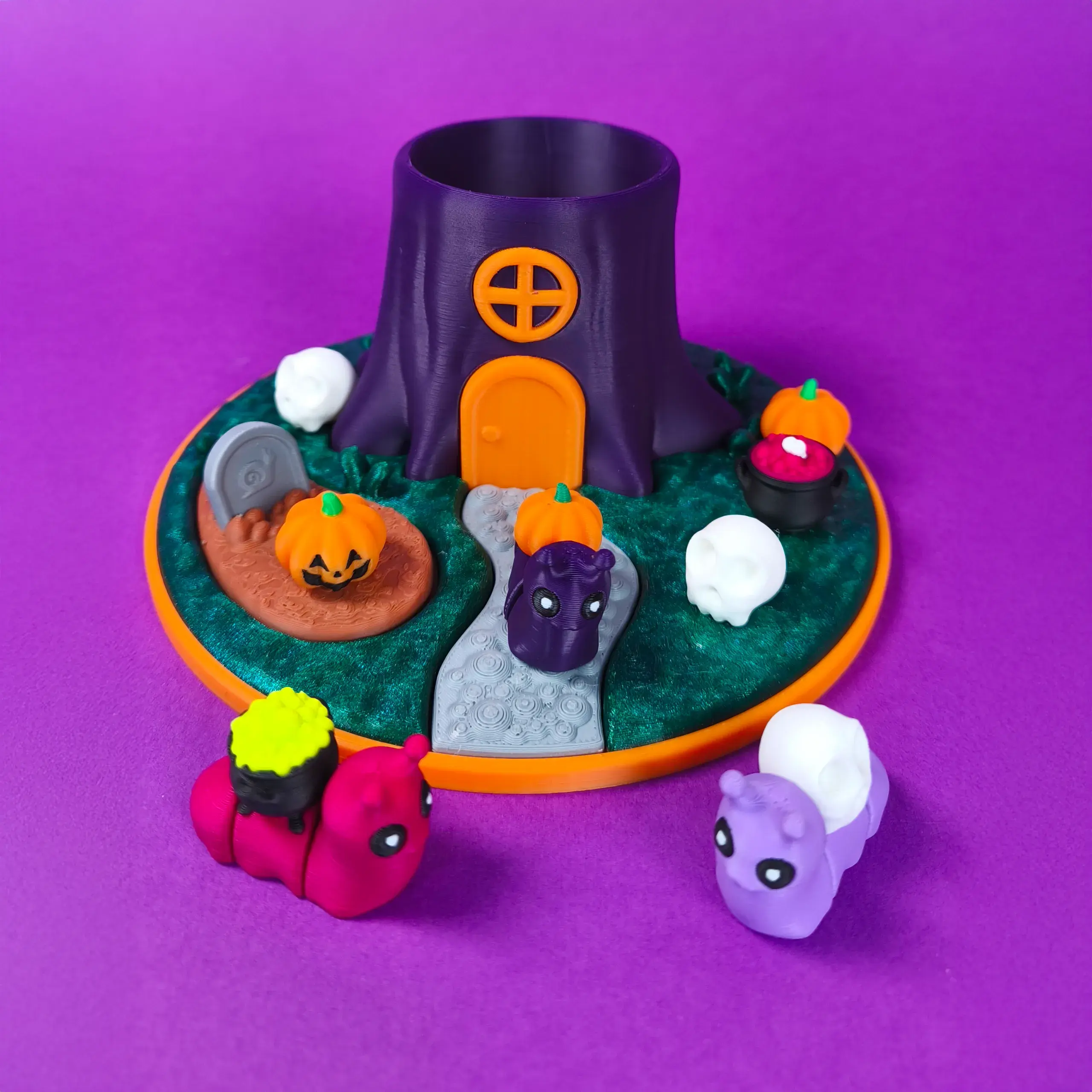 3D Printer Files | 3MF File | Spooky & Halloween - Diorama for Cute ...