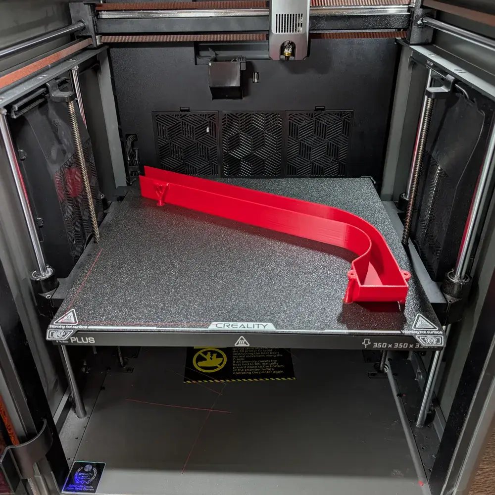 3D Druck Dateien | 3MF Datei | K2 Plus Poop Chute rechte Seite (simpel ...